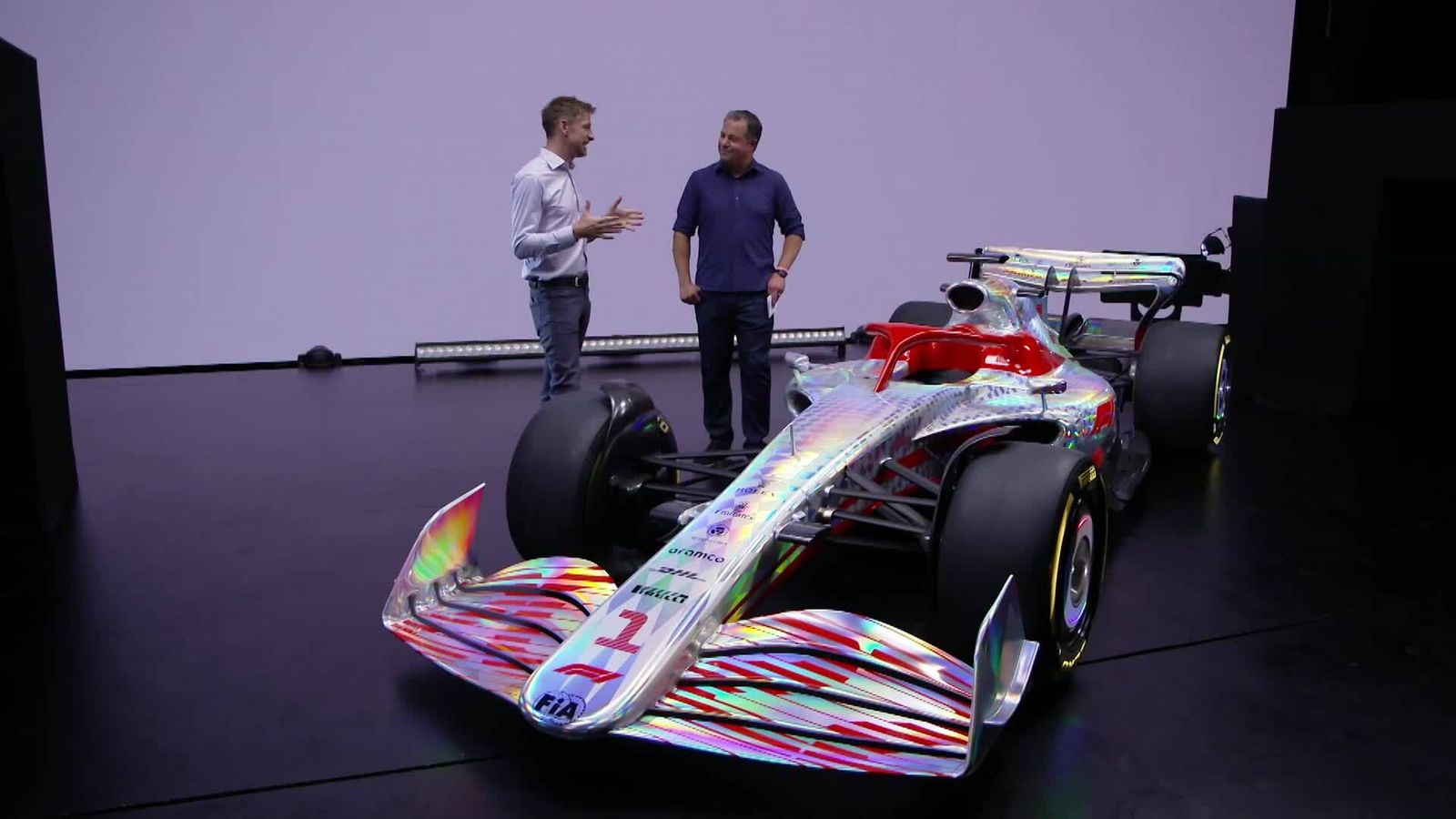 Formula 1 reveal all-new 2022 car aimed at improving racing and ...