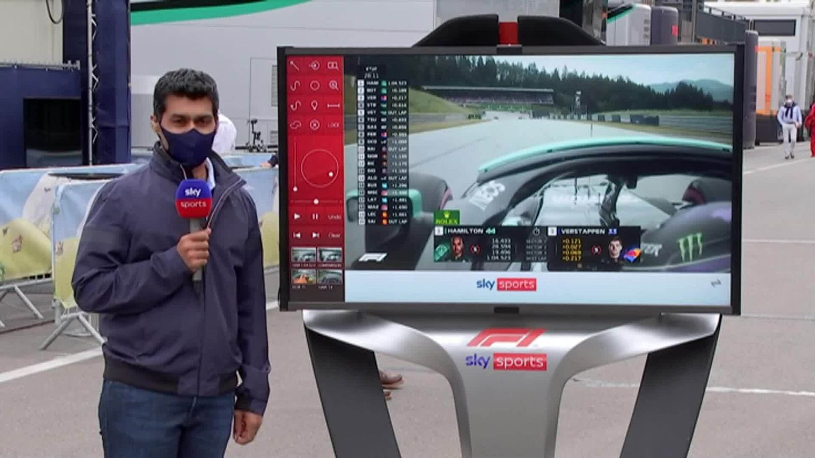 SkyPad: FP2 Key moments | F1 News | Sky Sports