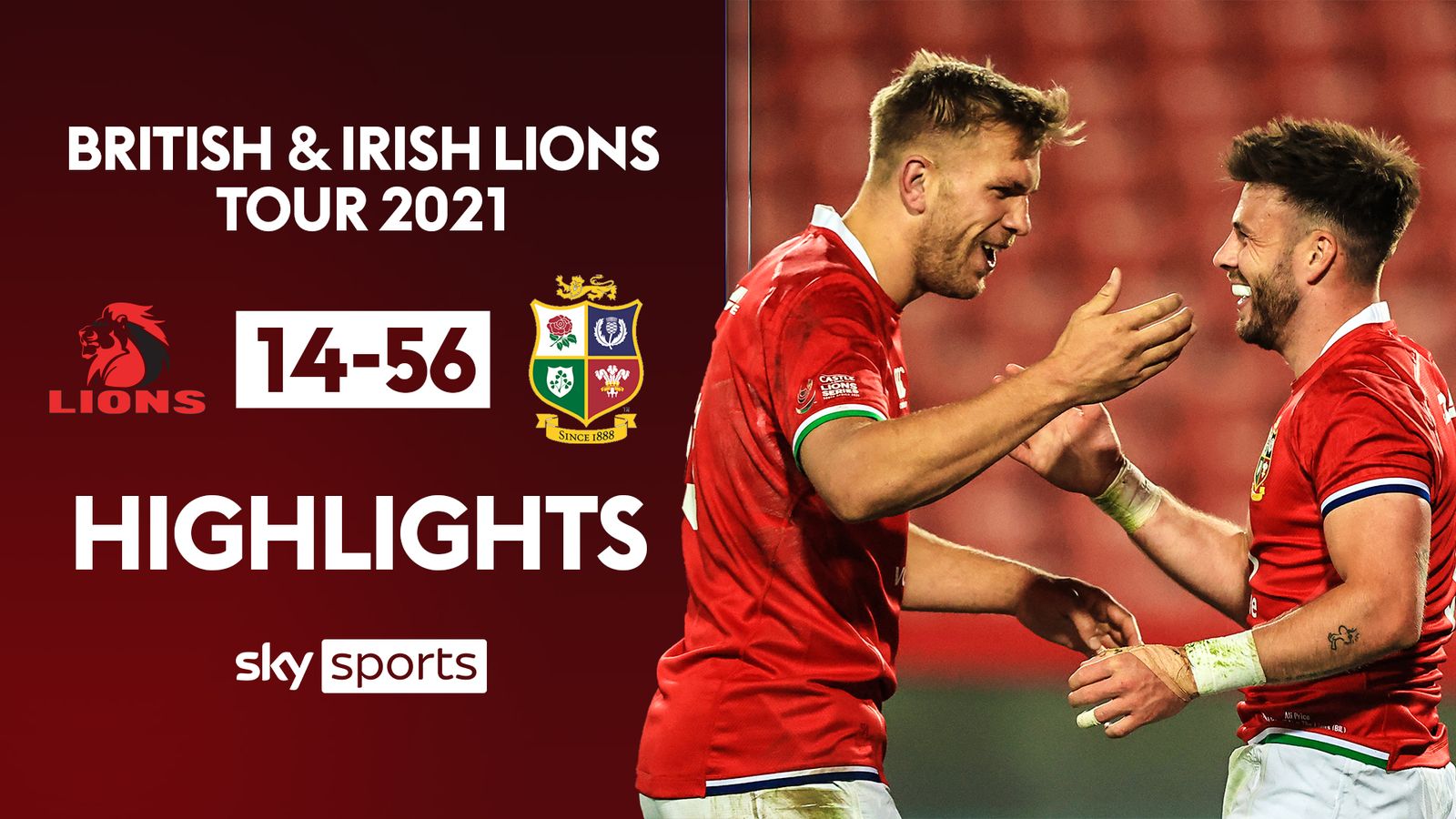 Sigma Lions 14-56 British and Irish Lions | Rugby Union News | Sky Sports