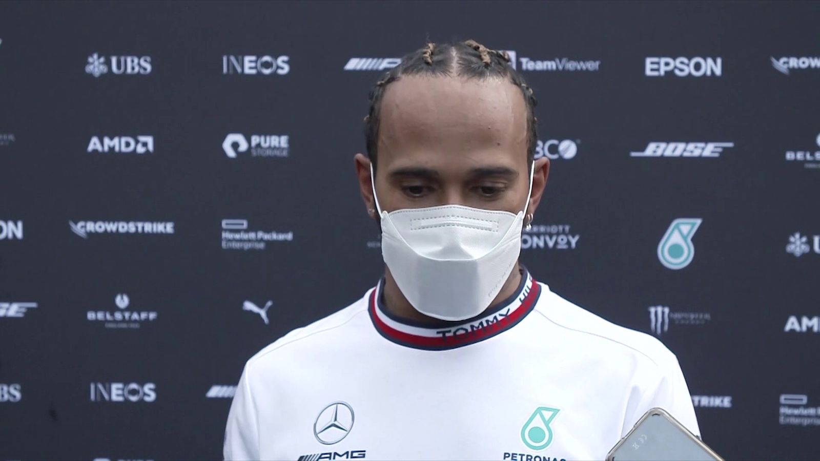 Hamilton: Front row pace great for team | F1 News | Sky Sports