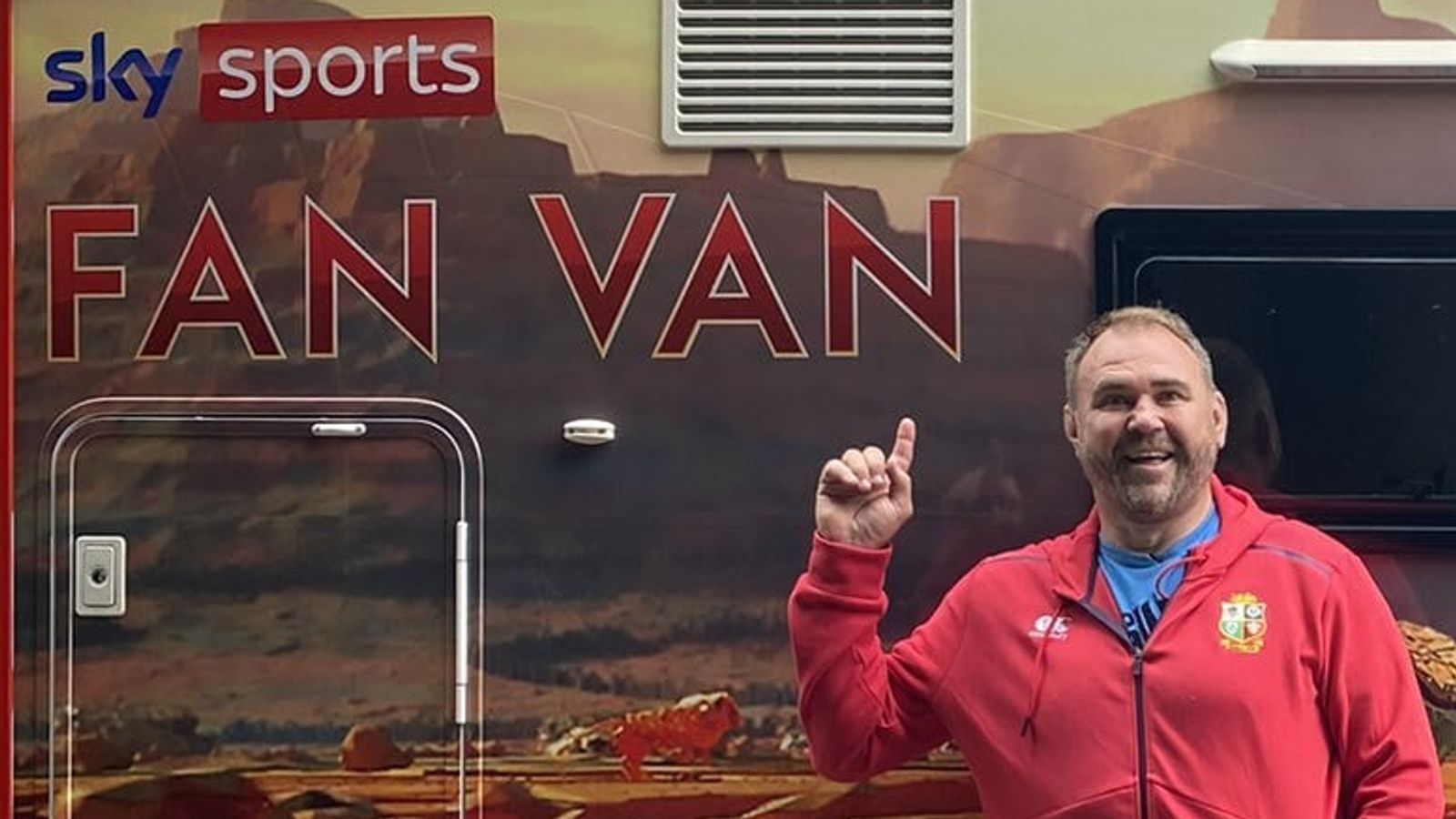 Scott Quinnell's British and Irish Fan Van around the UK 2021 | Rugby ...