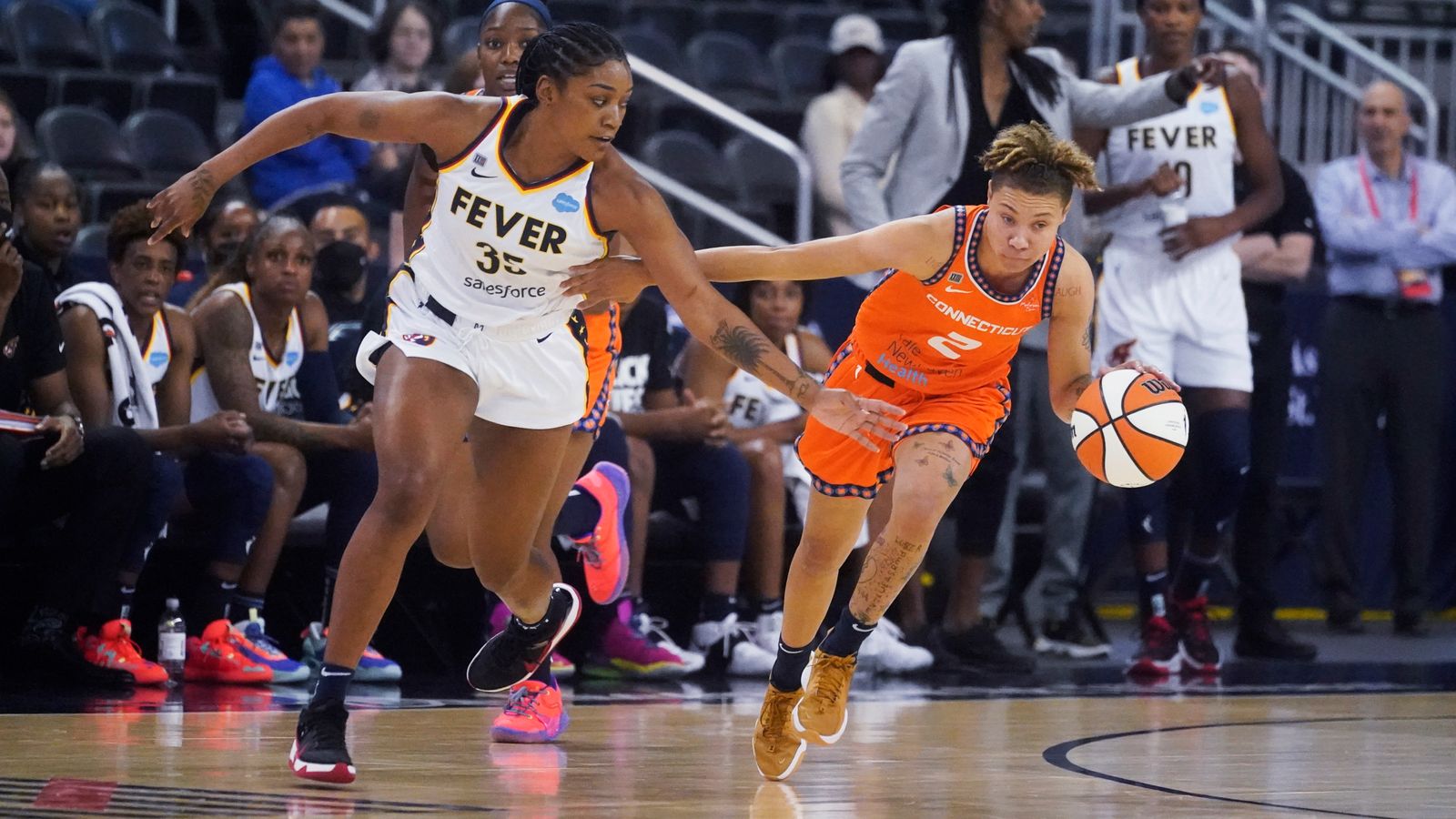 WNBA: Connecticut Sun topple Indiana Fever behind Brionna Jones' 34 ...