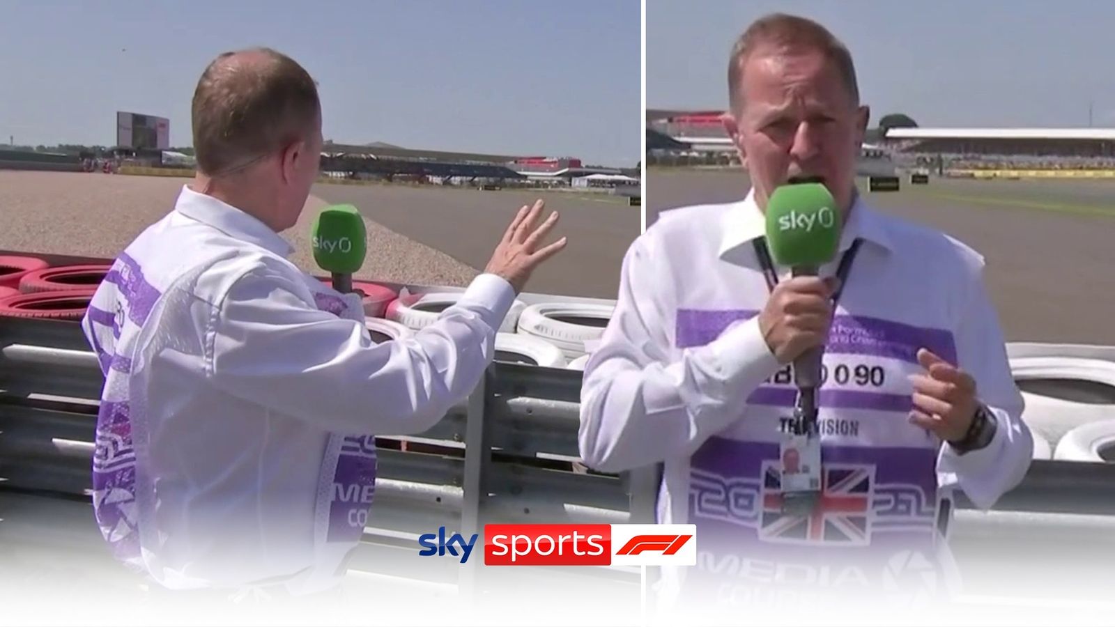 Brundle trackside at Turn 3 | F1 News | Sky Sports