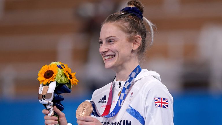 Page wins trampoline bronze for GB | Olympics News | Sky Sports
