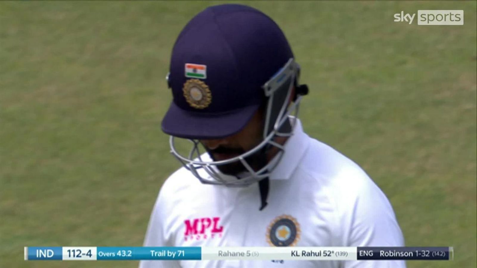 Rahane out after big mix-up | Cricket News | Sky Sports