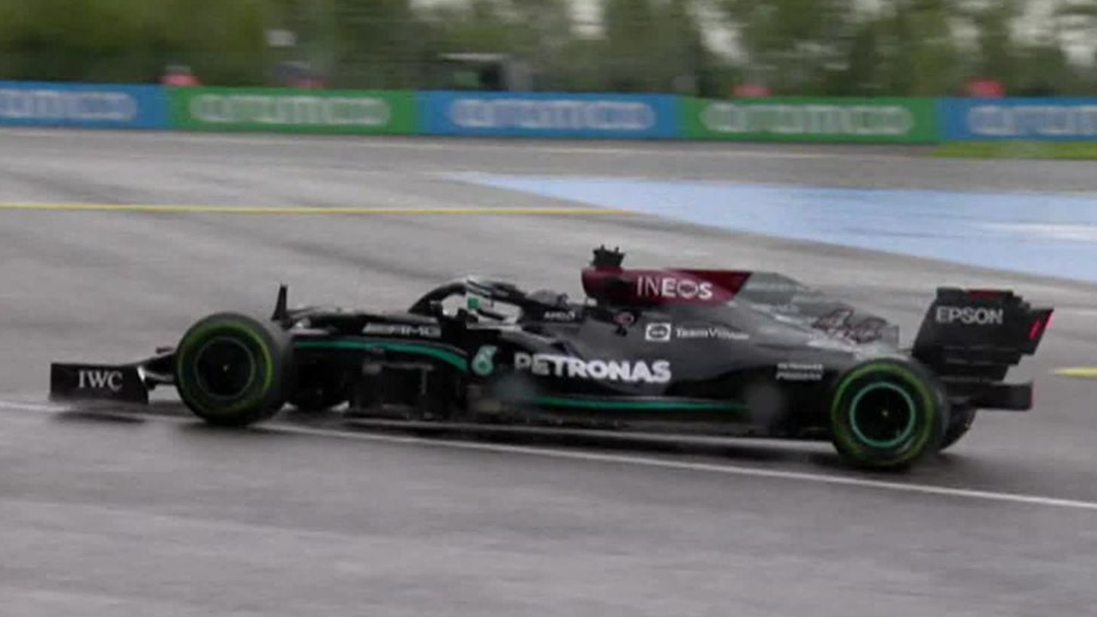 Hamilton takes to the run-off road | F1 News | Sky Sports