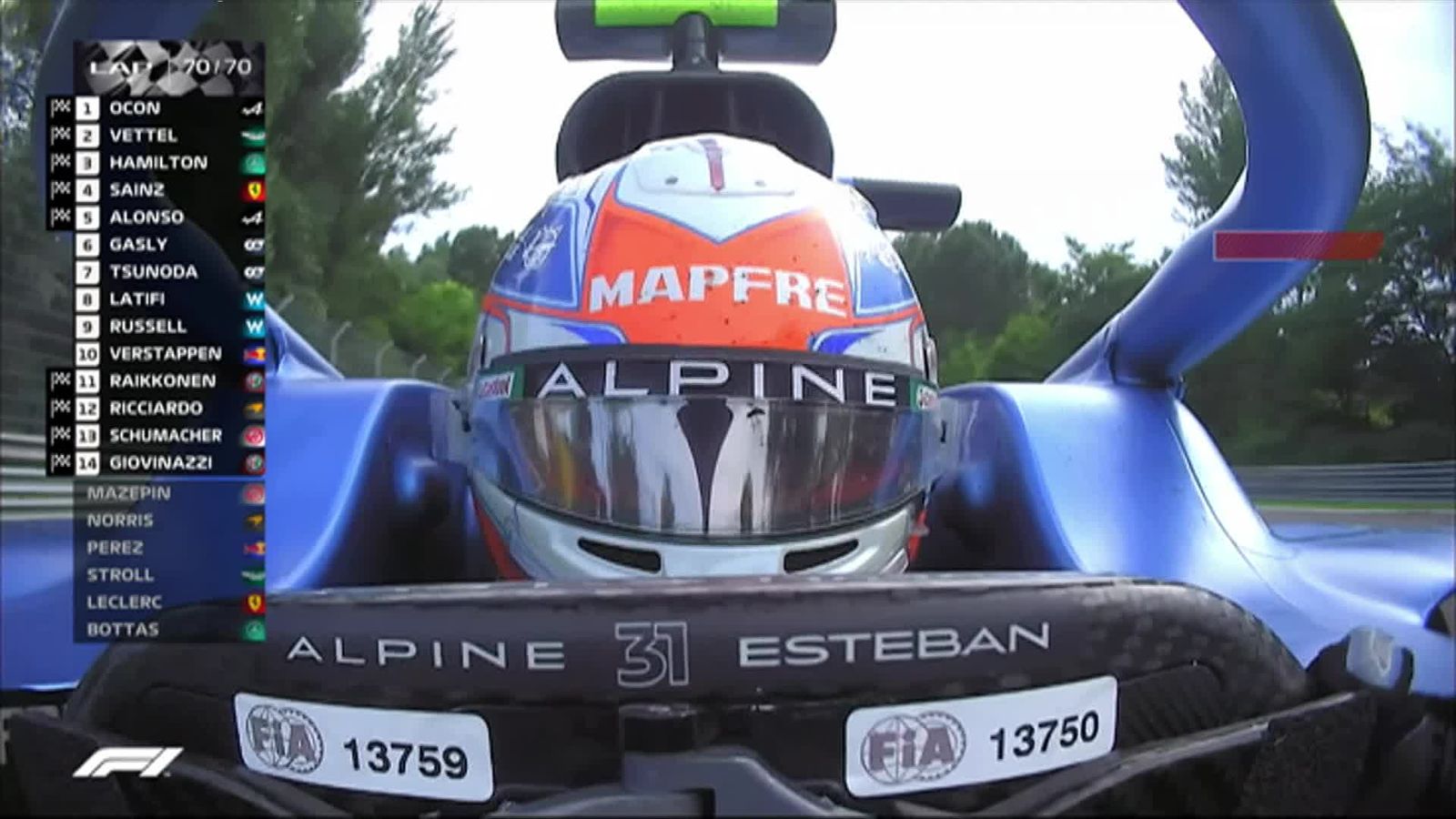 Winning moment: Alpine team radio | F1 News | Sky Sports