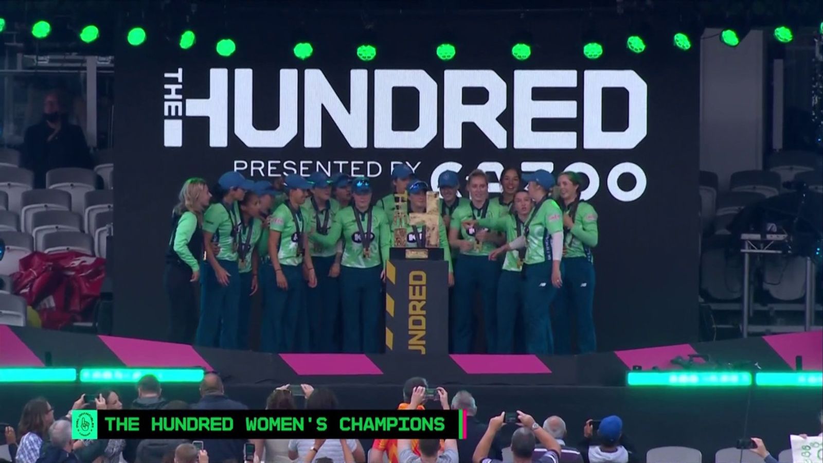 Oval Invincibles lift The Hundred trophy! | Cricket News | Sky Sports