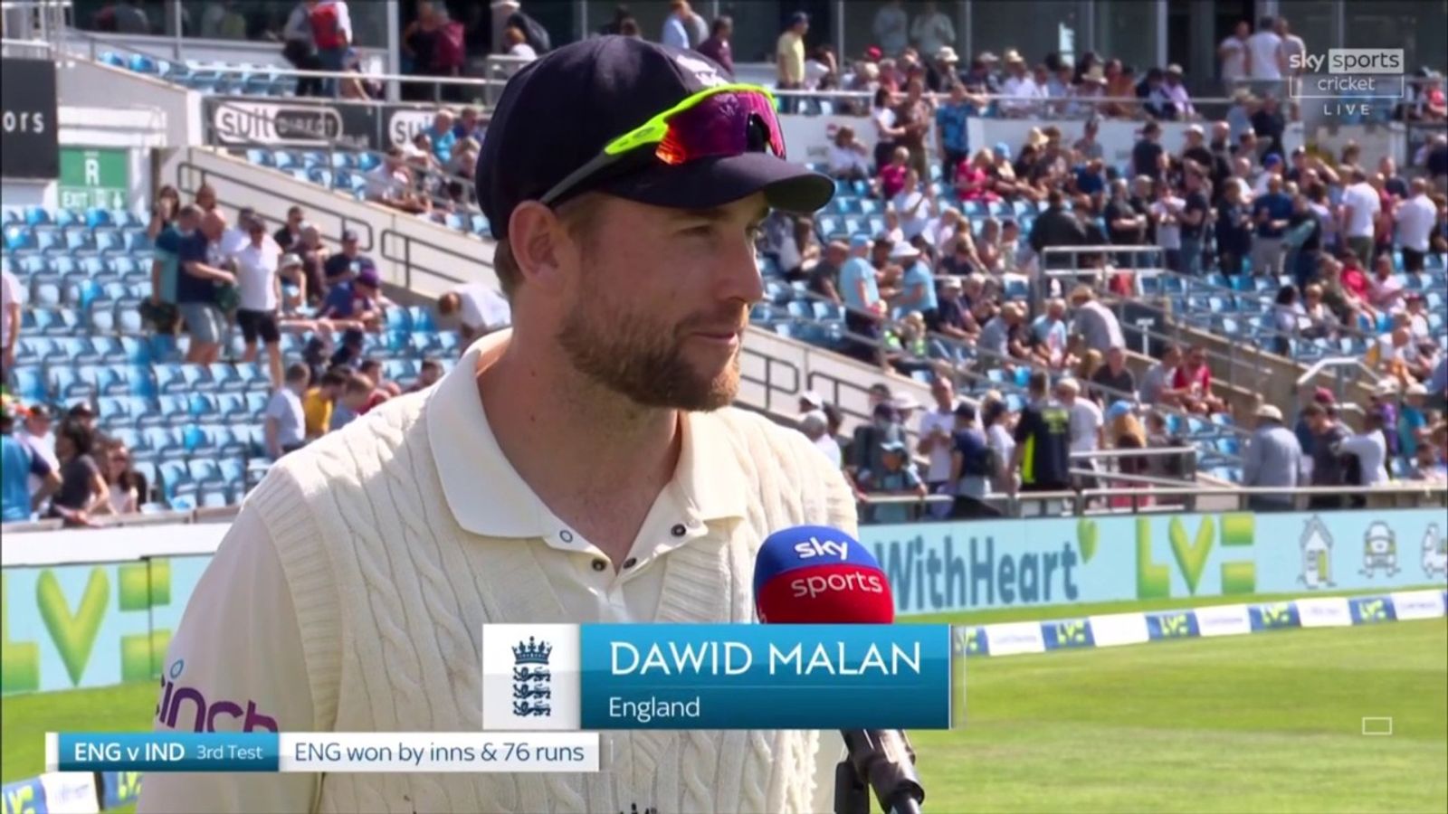 Malan: All credit to the bowlers | Cricket News | Sky Sports