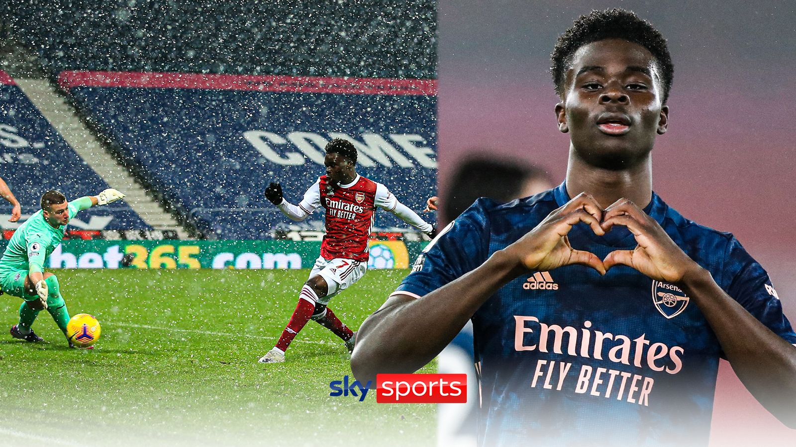 Every Saka goal and assist... so far | Football News | Sky Sports