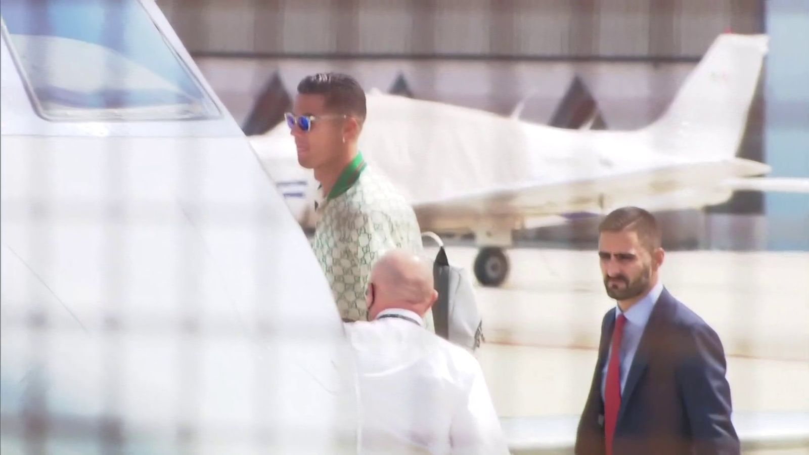 Cristiano Ronaldo: Juventus forward jets out of Italy after saying ...