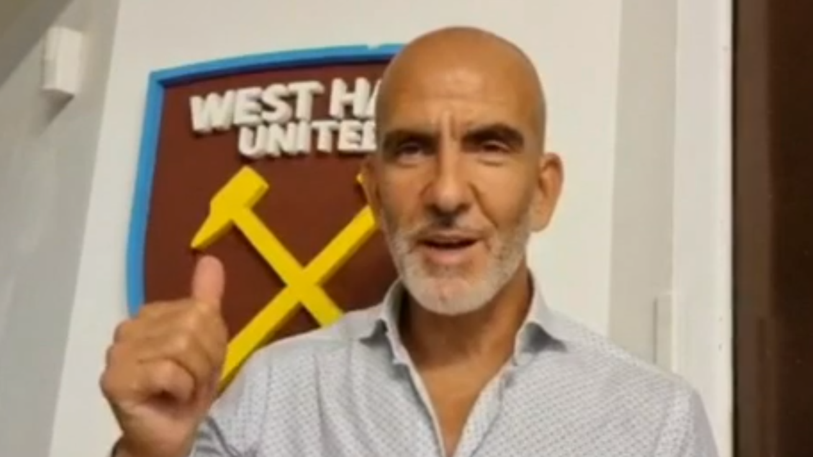 Paolo Di Canio congratulates Michail Antonio on West Ham goalscoring ...