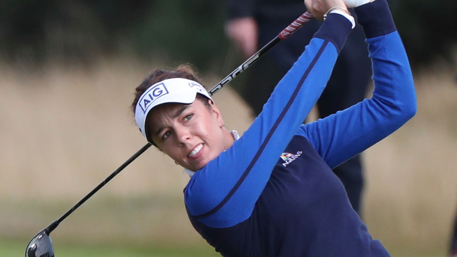 AIG Women's Open: Georgia Hall shares lead at halfway stage at ...