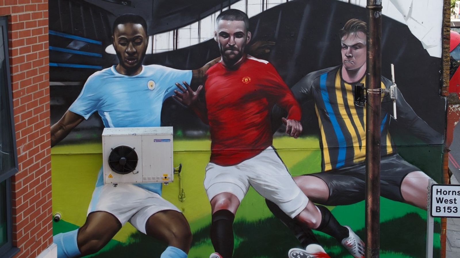 Raheem Sterling, Luke Shaw and Jordan Pickford celebrated in Sky Q ...