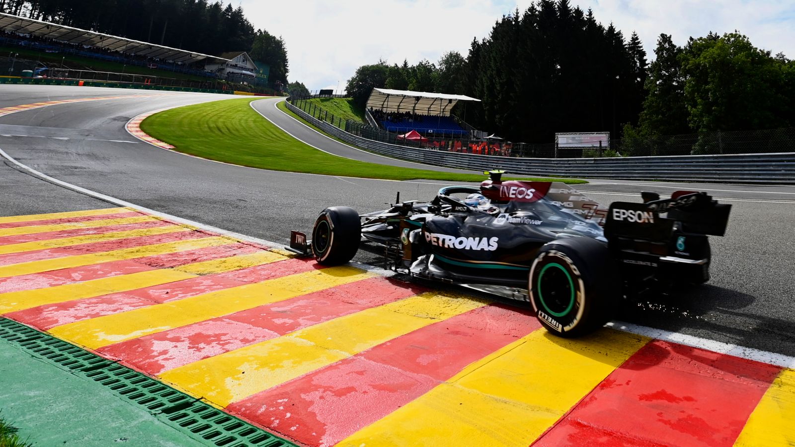 Belgian GP: Valtteri Bottas ahead of Max Verstappen in Practice One ...