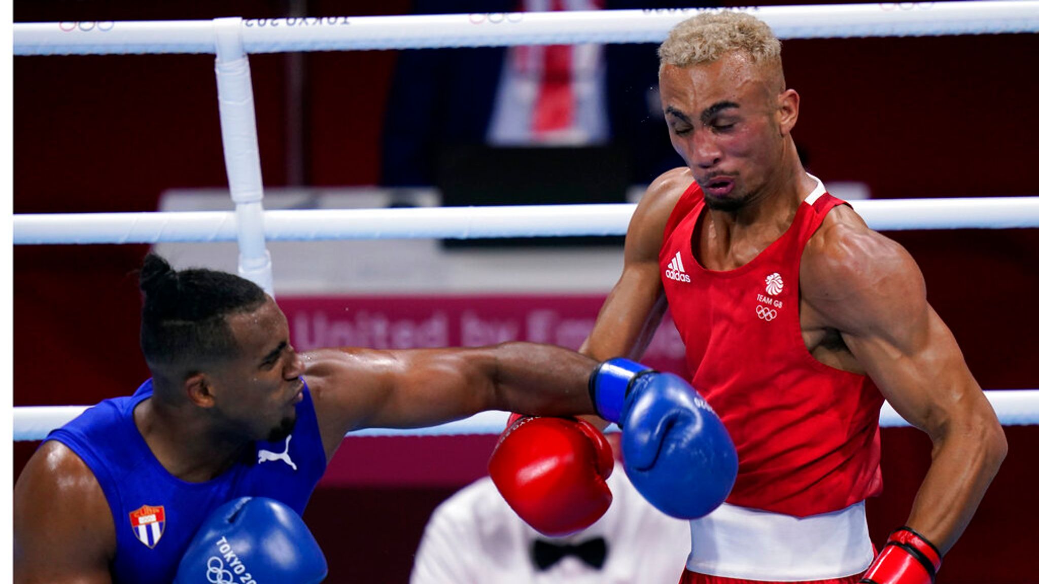 Ben Whittaker earns a silver medal after being outboxed in Olympic ...