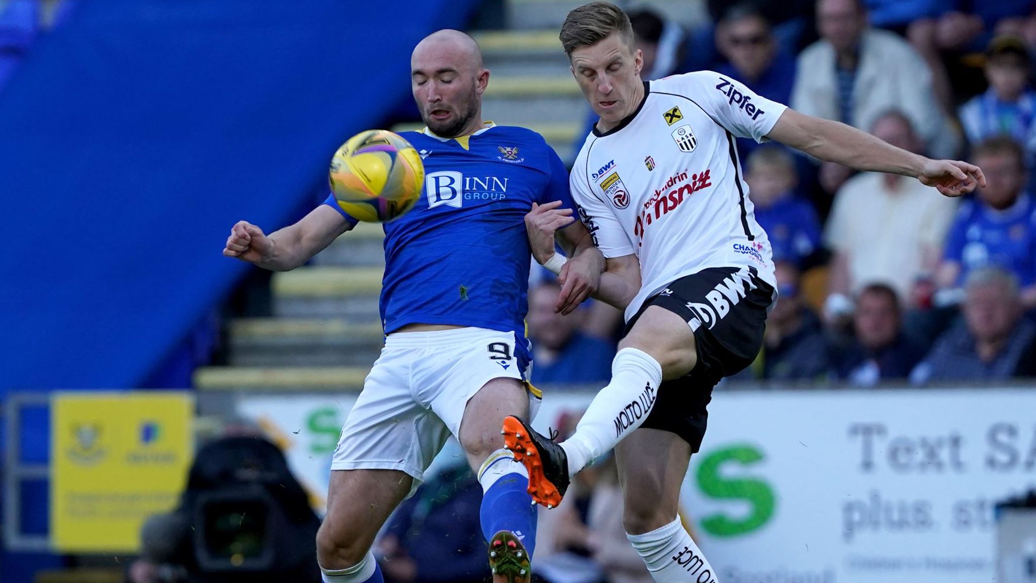 St Johnstone 0-2 LASK (Agg: 1-3): Nine-man Saints' Europa Conference ...