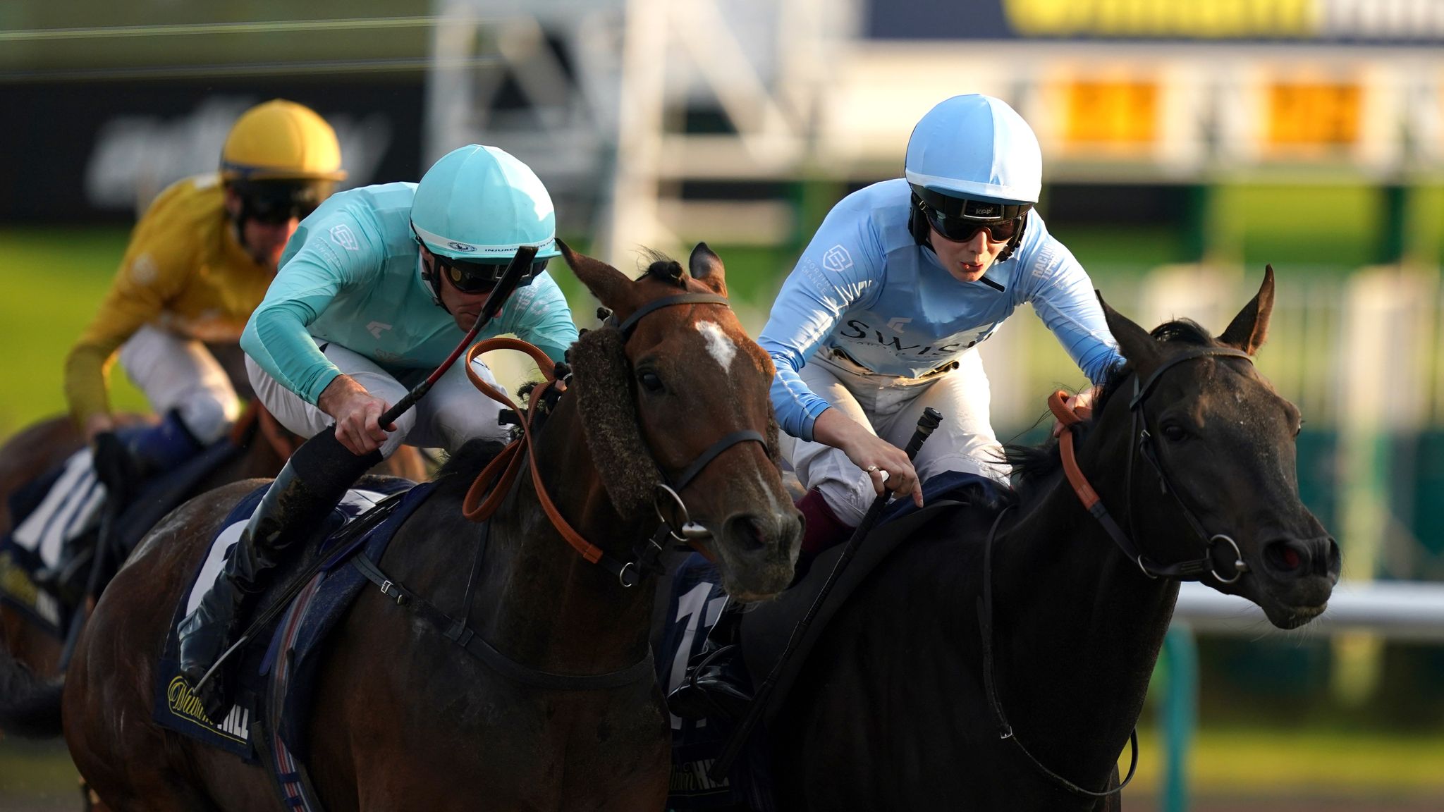 Racing League: Adam Kirby and Saffie Osborne star as Lingfield double ...