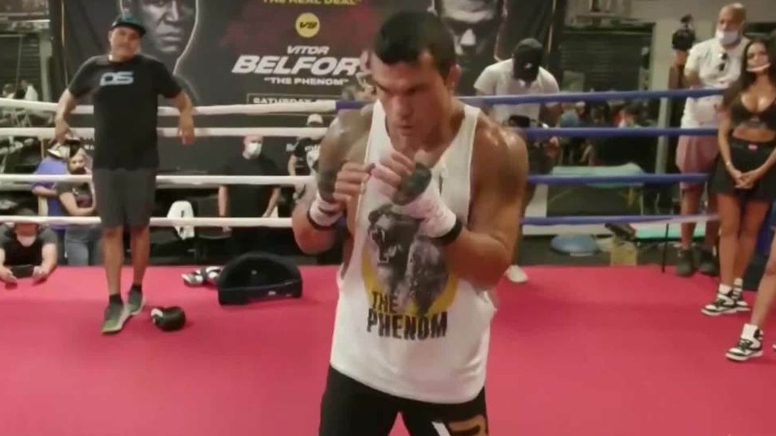 Evander Holyfield, aged 58, on Vitor Belfort ahead of his comeback ...