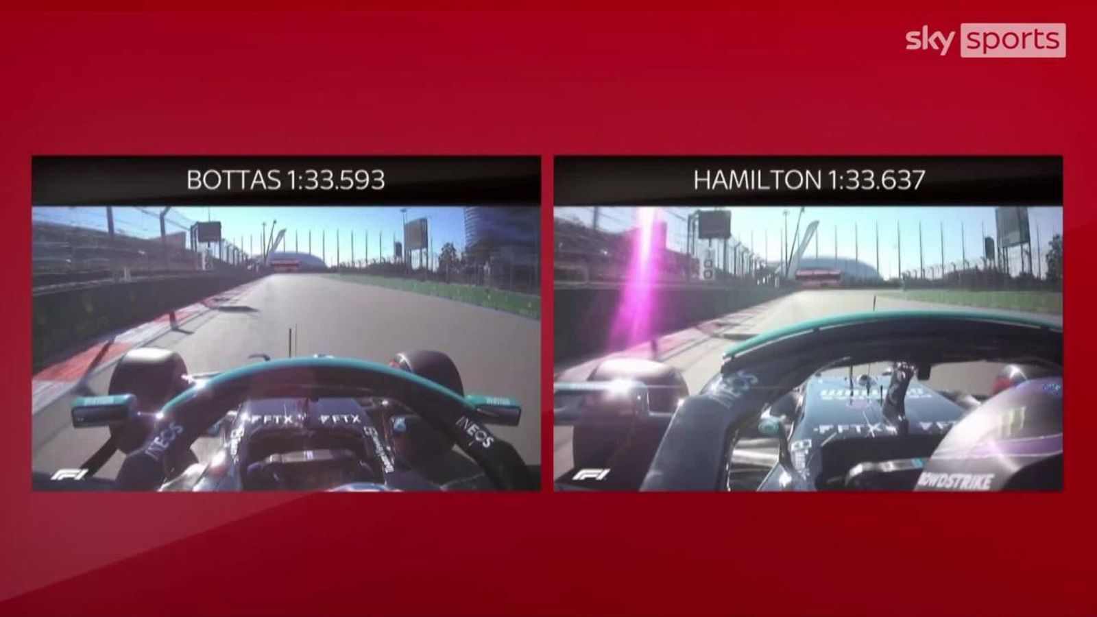 Bottas-Hamilton fastest laps compared | F1 News | Sky Sports