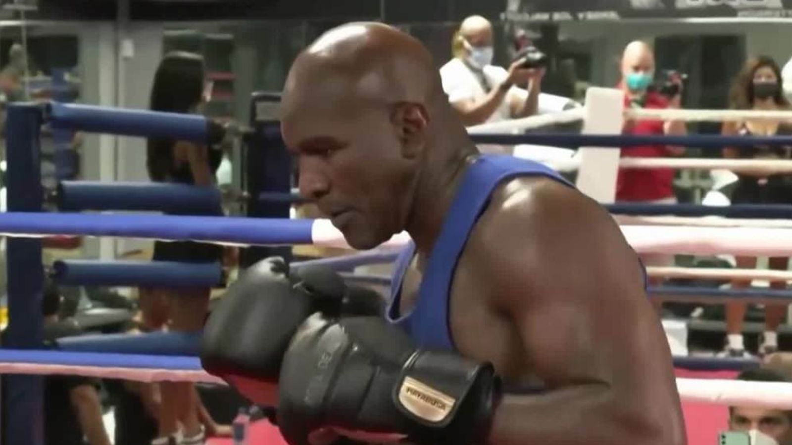 Evander Holyfield, aged 58, on Vitor Belfort ahead of his comeback ...