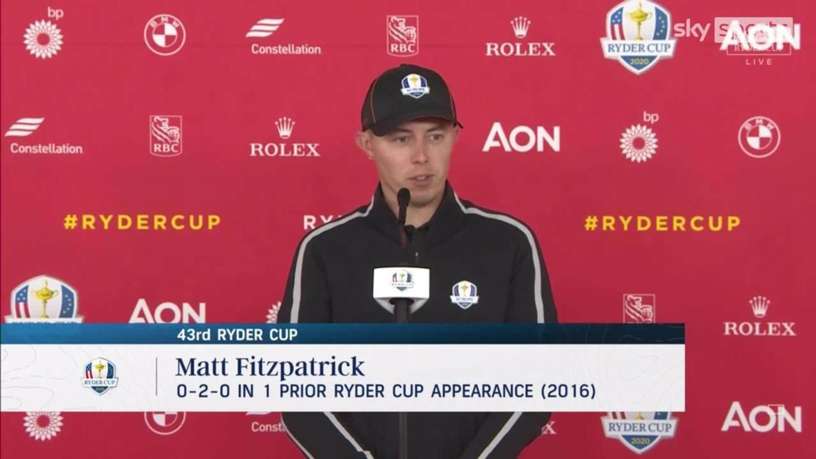 Fitzpatrick: I'm better than my Ryder Cup debut | Golf News | Sky Sports