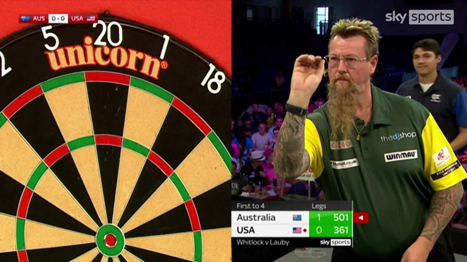 Whitlock so close to 9-darter | Darts News | Sky Sports