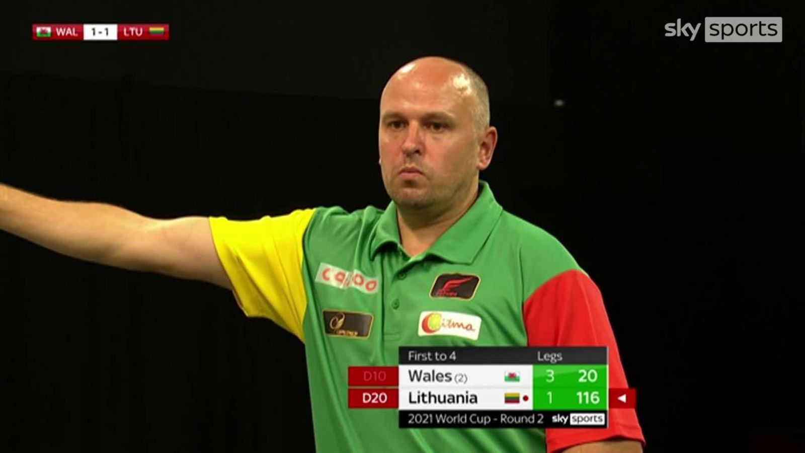 Labanauskas' 116 keeps Lithuania alive | Darts News | Sky Sports