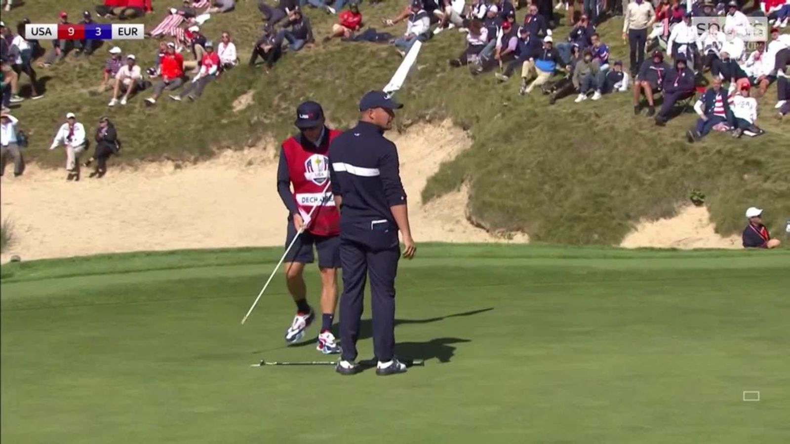 Bryson DeChambeau unhappy at putt not conceded | Golf News | Sky Sports