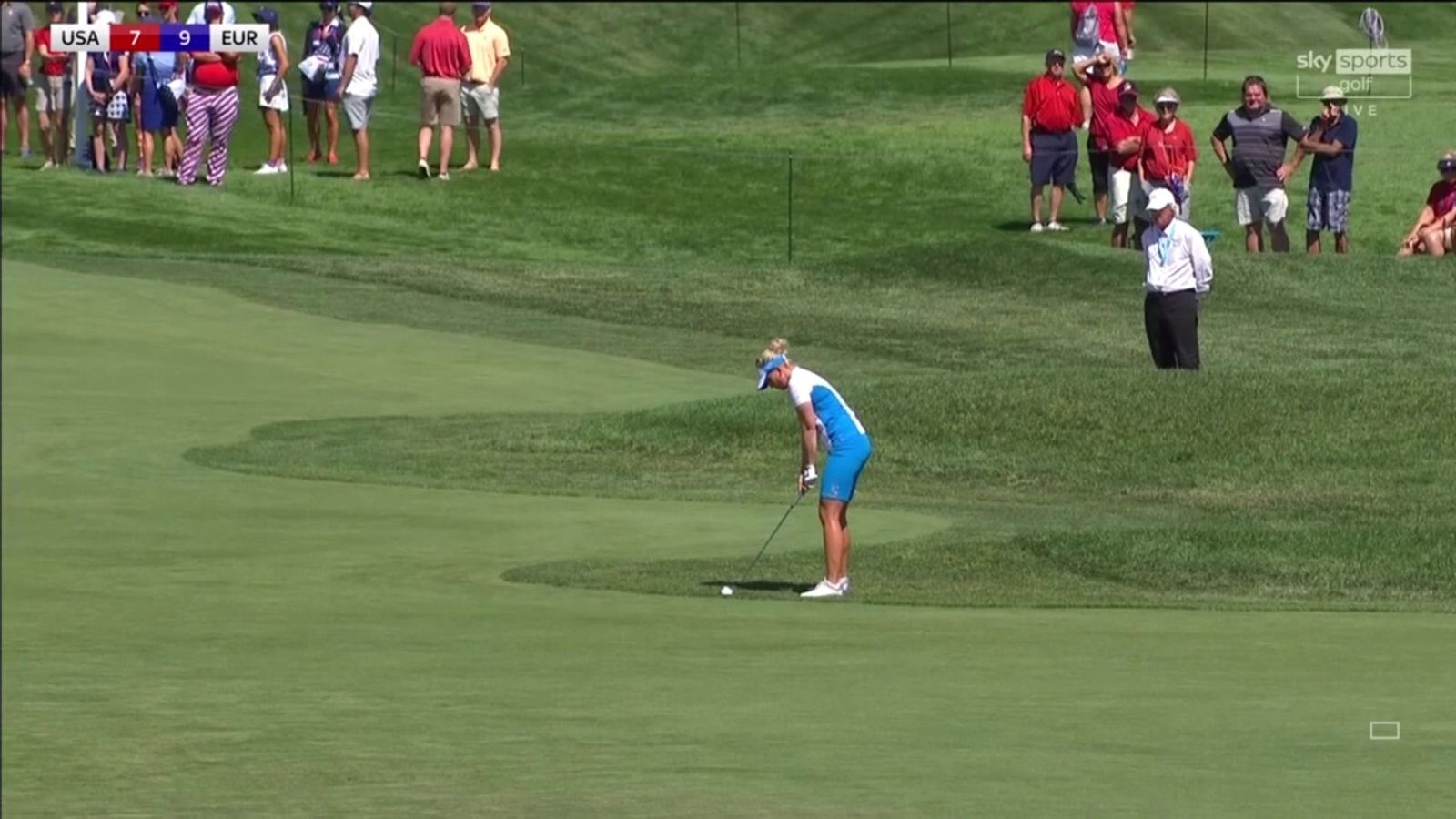 Albatross chance hits playing partner's ball! | Golf News | Sky Sports