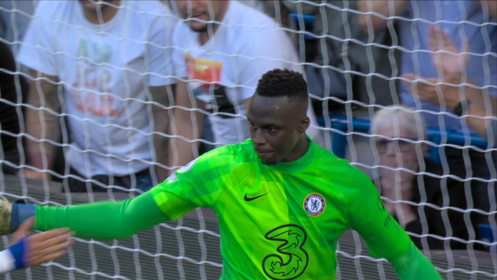 Mendy pulls off great double save | Football News | Sky Sports