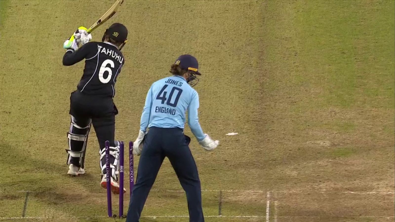 Davies castles Tahuhu | Cricket News | Sky Sports