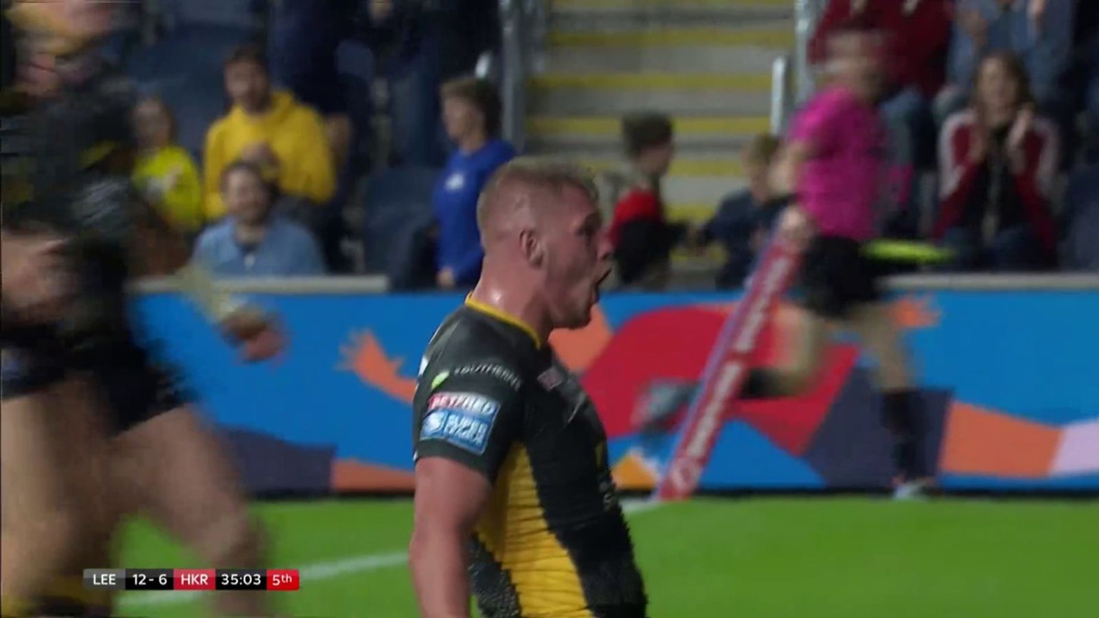 Holroyd finishes fantastic Leeds try | Rugby League News | Sky Sports