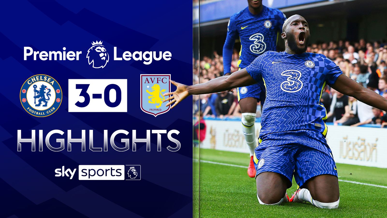Chelsea 3-0 Aston Villa: Romelu Lukaku and Mateo Kovacic score long ...