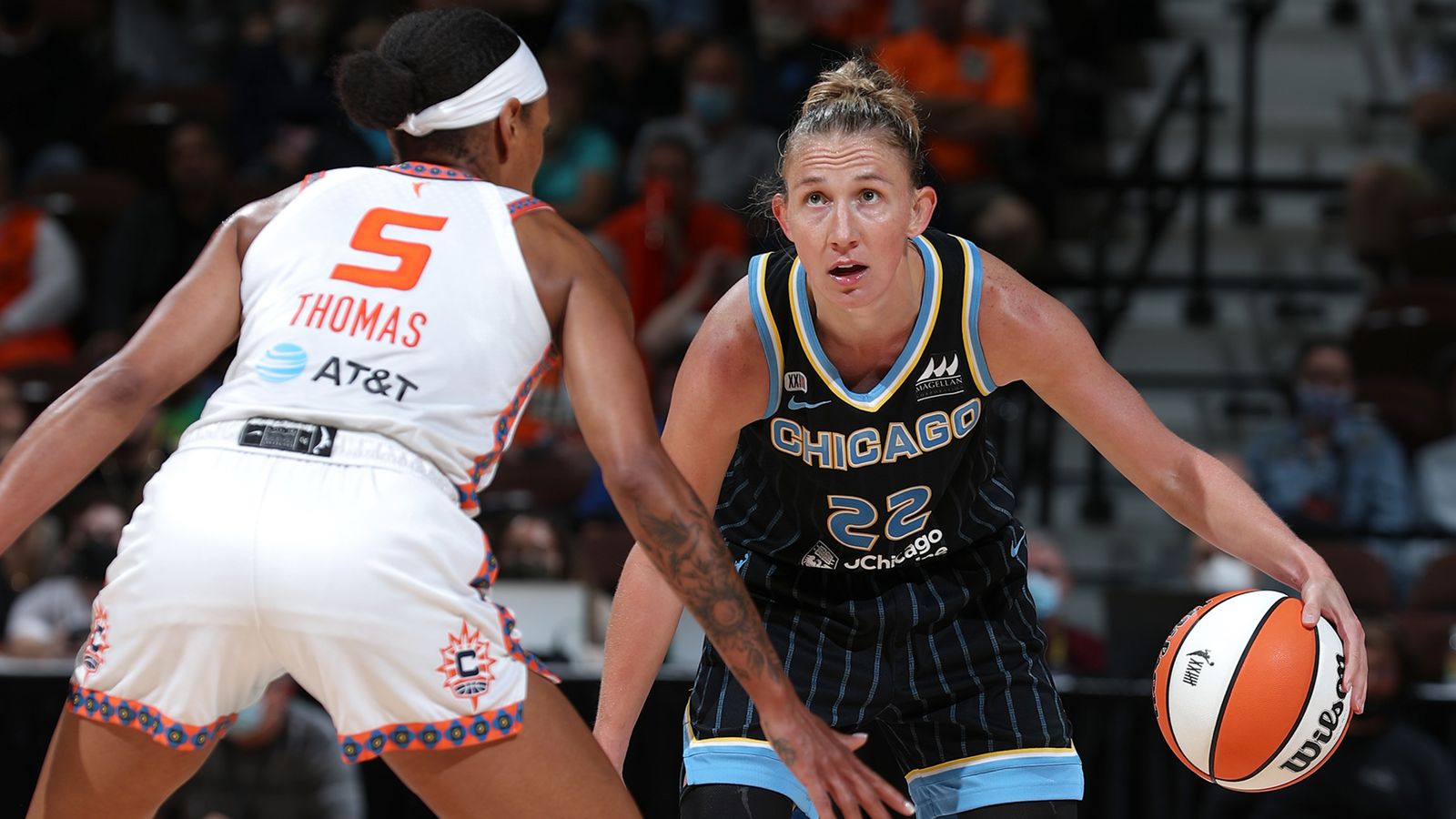 WNBA playoffs: Chicago Sky upset Connecticut Sun in double overtime ...