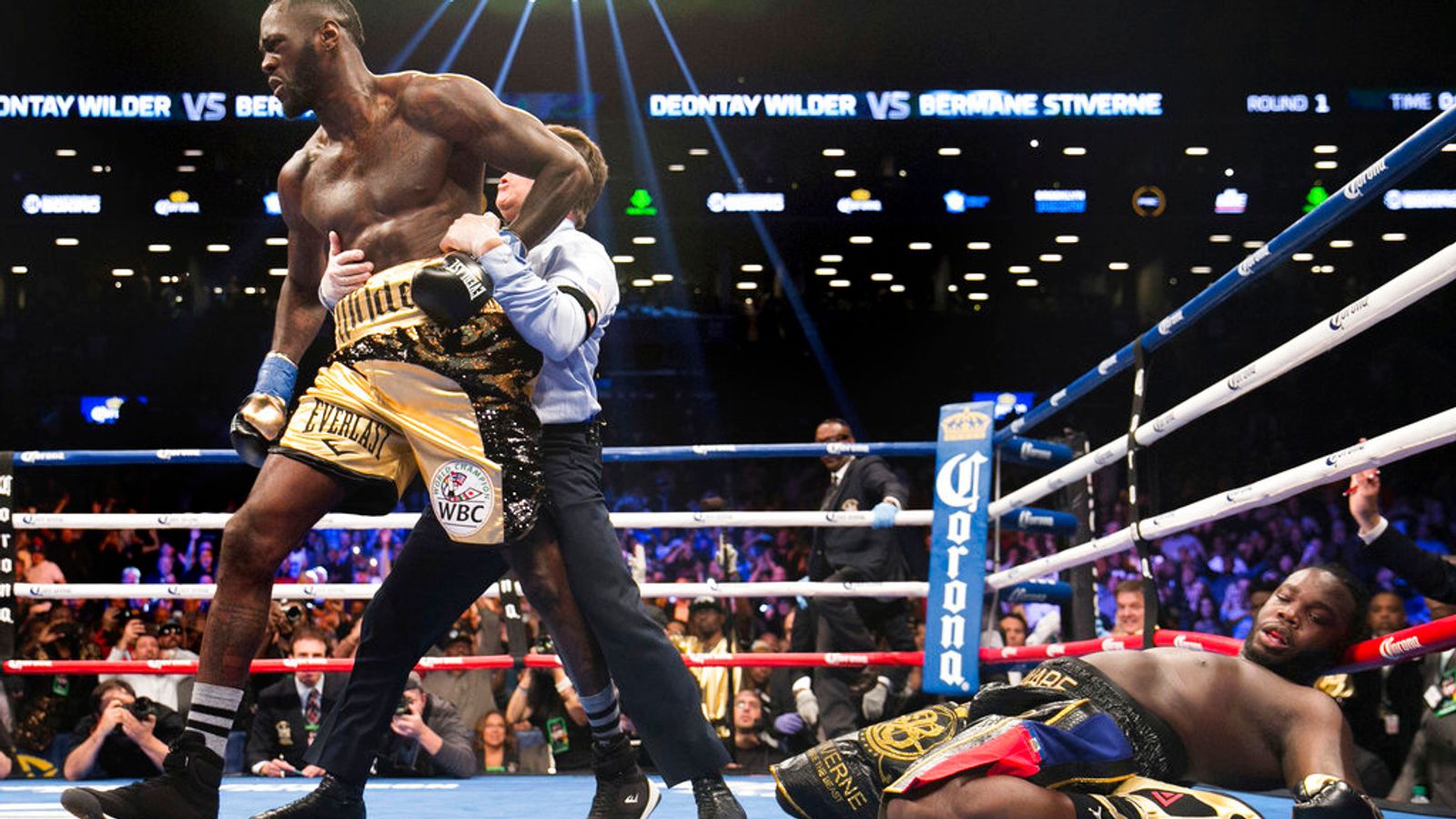 Wilder vs Stiverne II: Deontay Wilder crushes Bermane Stiverne in the ...