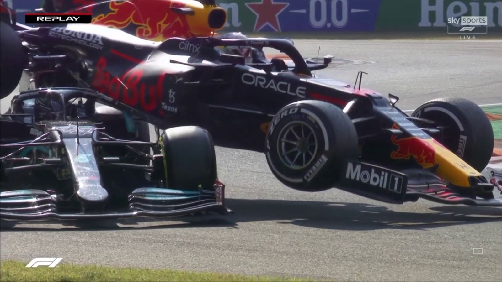 Lewis Hamilton vs Max Verstappen: Explaining the frightening F1 crash, the penalty, and how halo ...