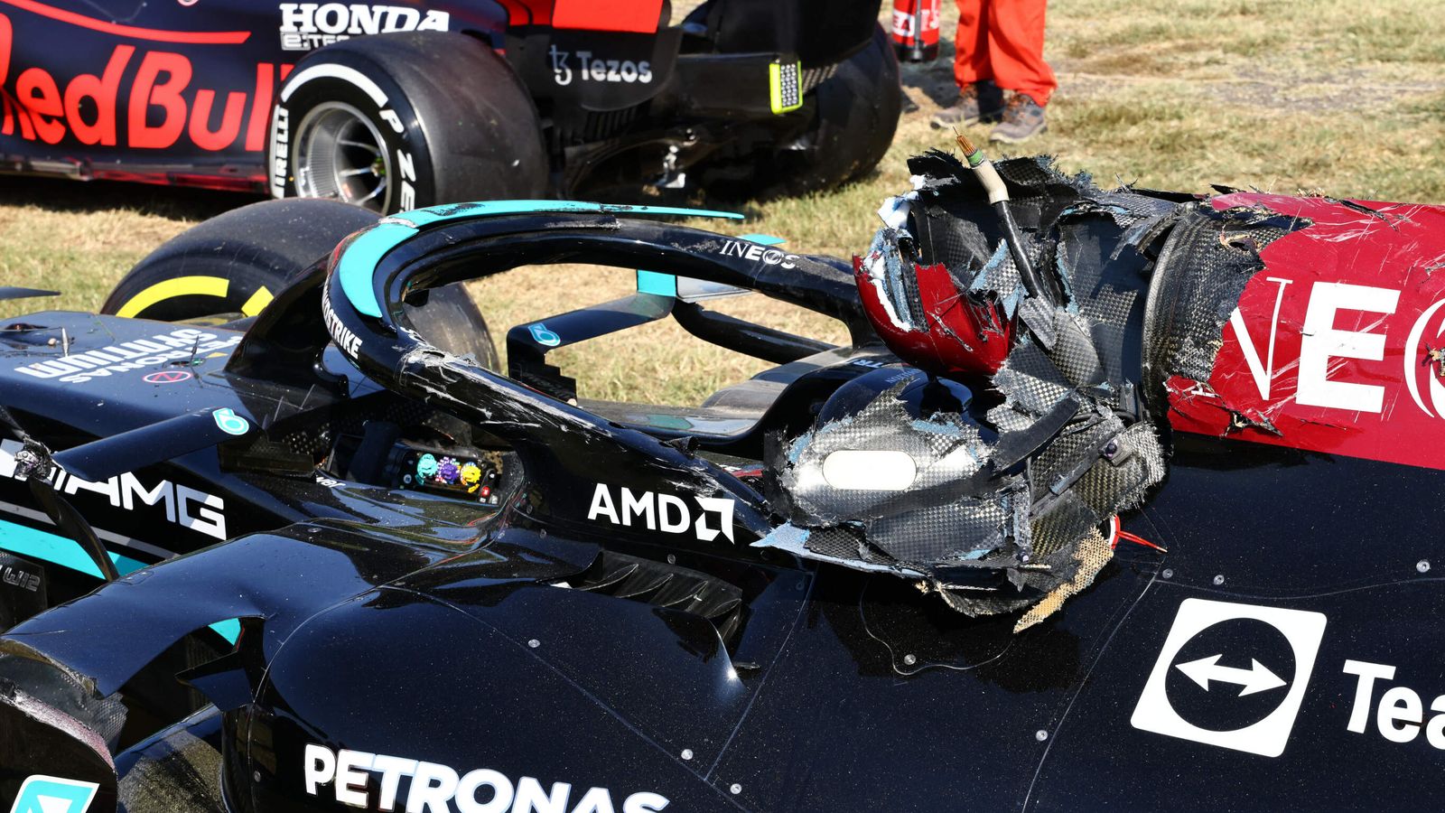 Lewis Hamilton vs Max Verstappen: Explaining the frightening F1 crash ...