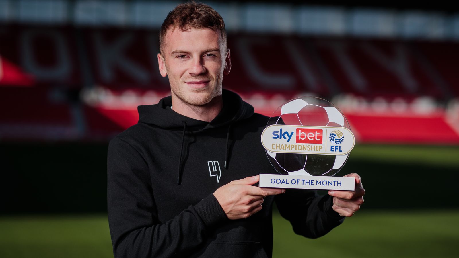 Stoke City's Josh Tymon wins Sky Bet Championship Goal of the Month ...