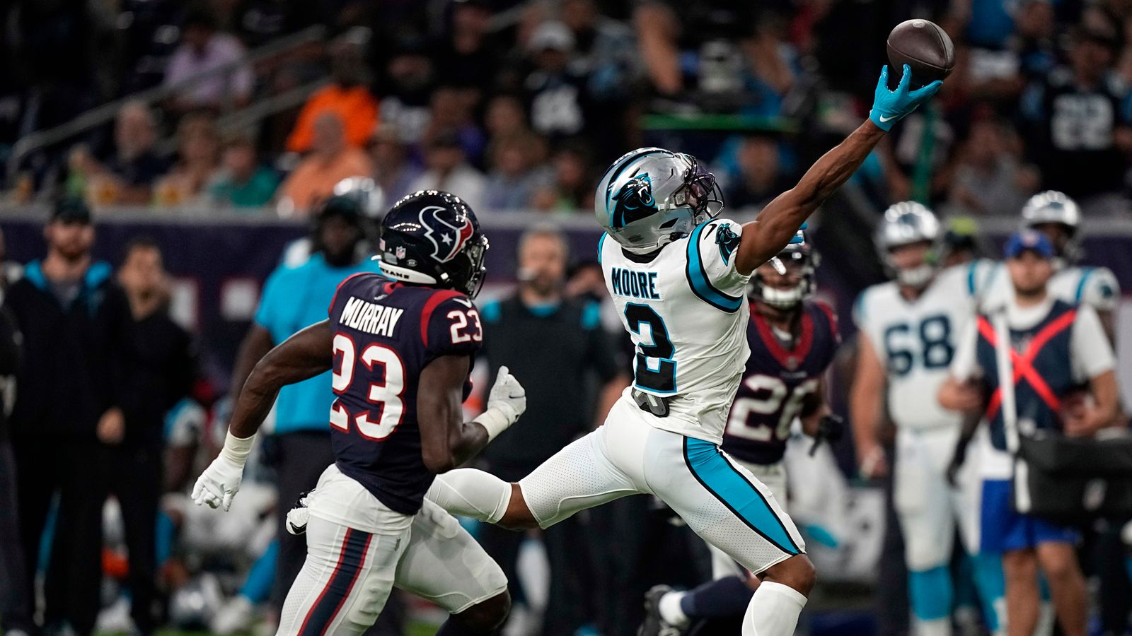 Carolina Panthers 24-9 Houston Texans: Christian McCaffrey exits ...