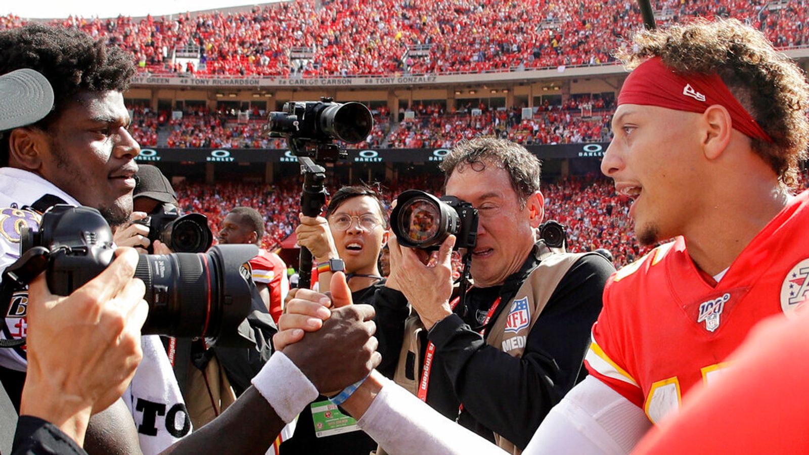 Jackson: It's not about me and Mahomes | NFL News | Sky Sports