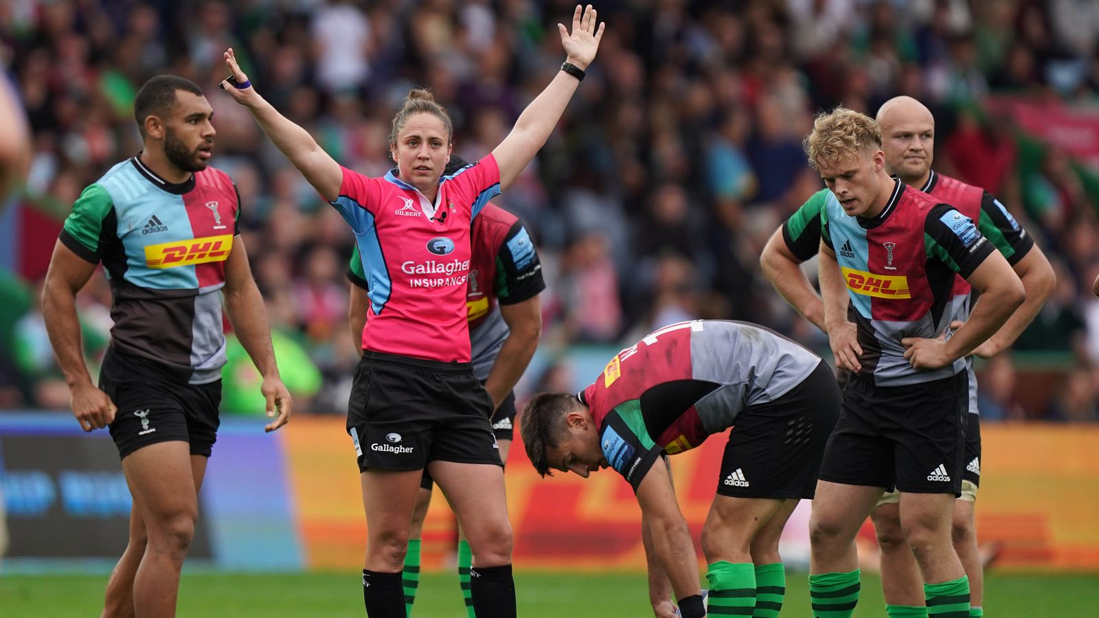 Sara Cox: Gallagher Premiership's first female referee striving to stay ...
