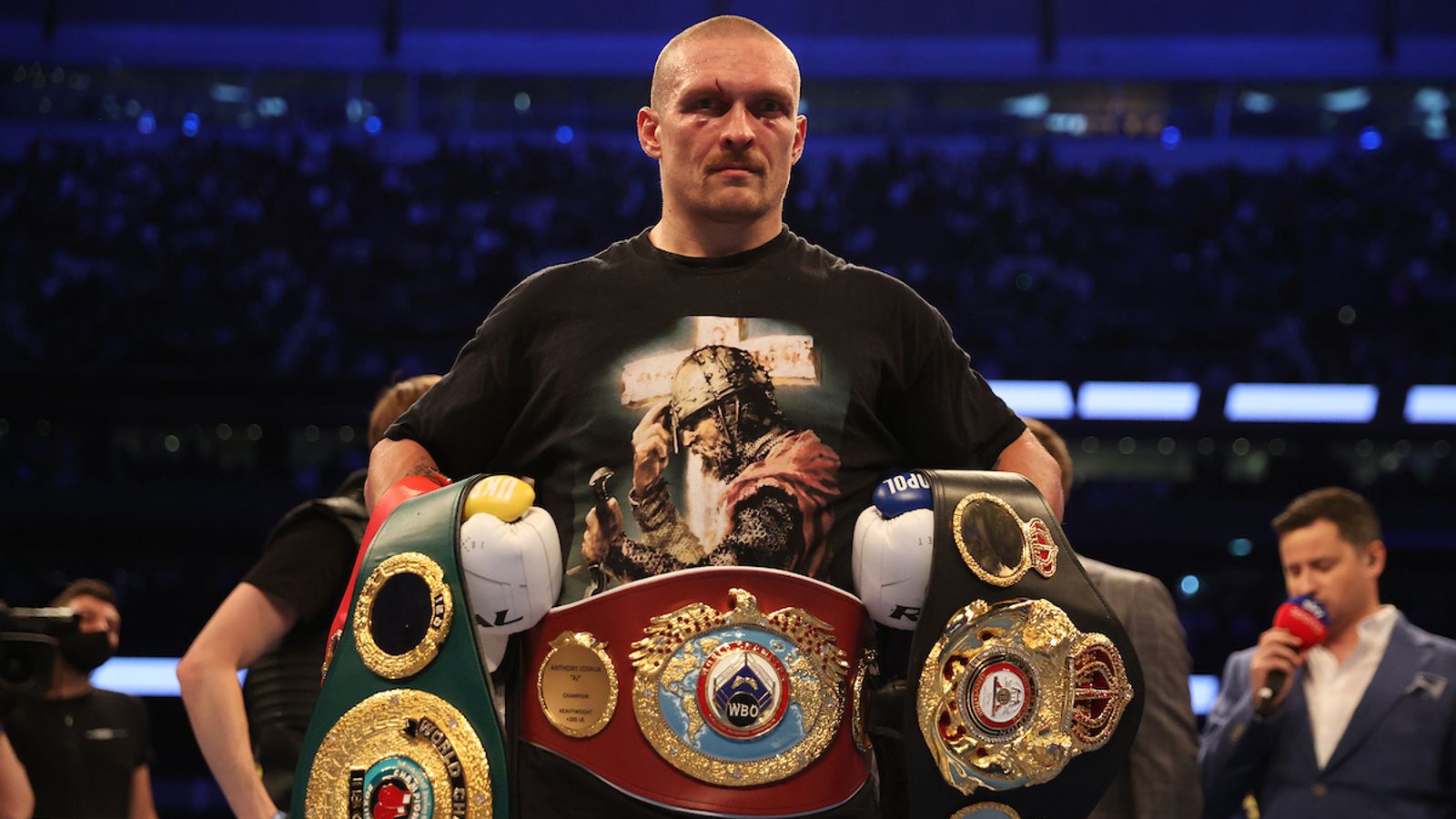 Oleksandr Usyk says his trainer told him not to knock out Anthony ...
