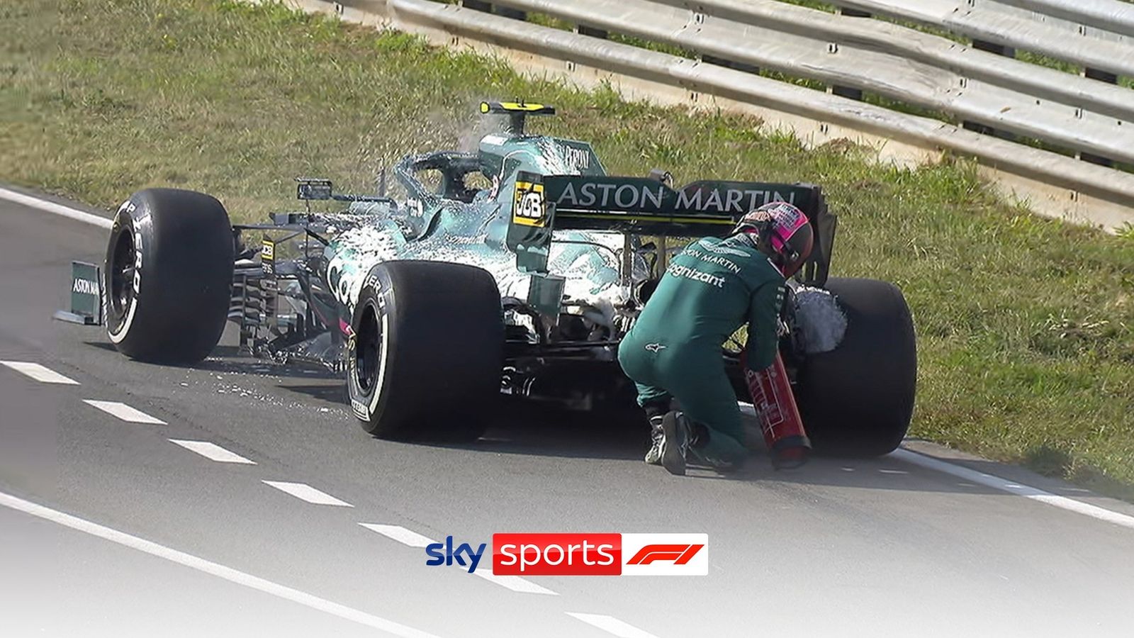 Engine failure for Vettel | F1 News | Sky Sports