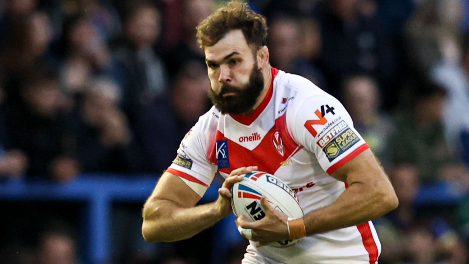St Helens 40-6 Leeds Rhinos: Alex Walmsley inspires Saints to Super ...