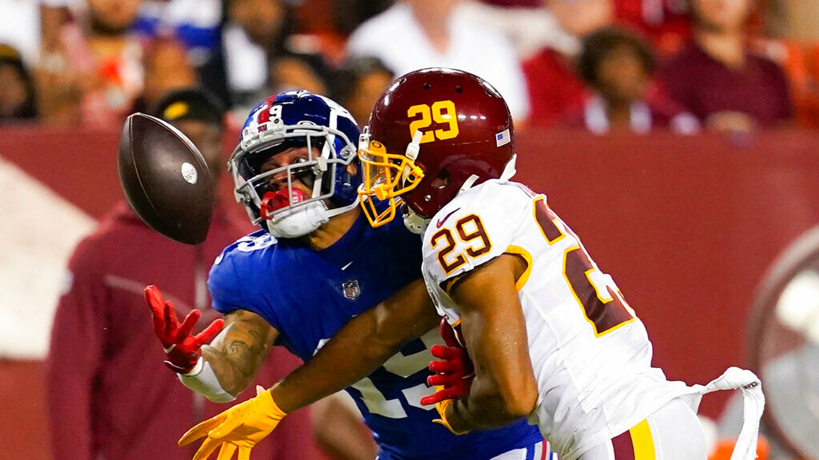 New York Giants 29-30 Washington Football Team: Taylor Heinicke wins ...