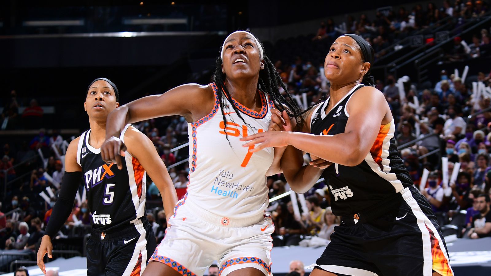 WNBA: Sun 76-67 Mercury | NBA News | Sky Sports