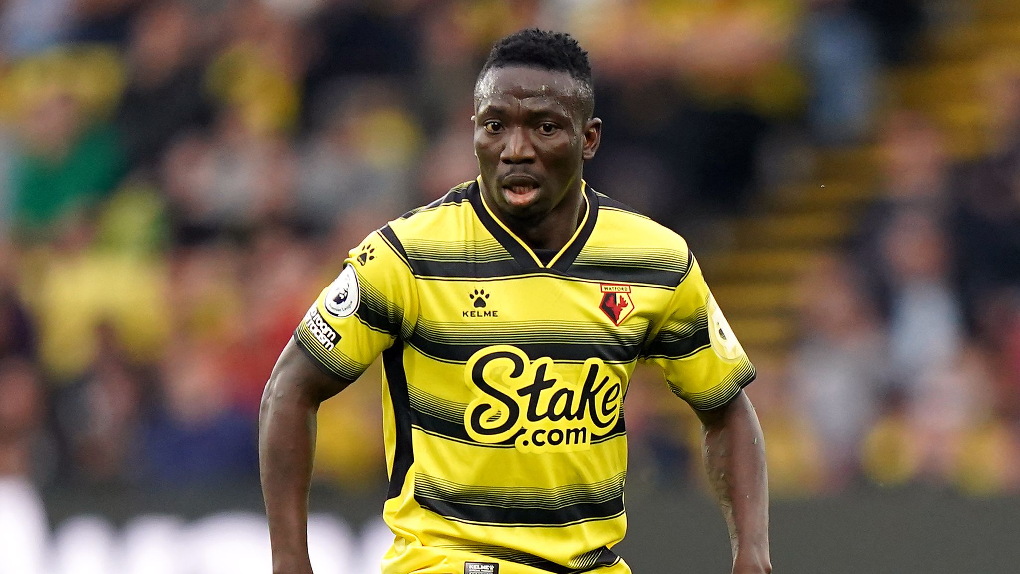 Peter Etebo: On-loan Watford midfielder faces four to five months out ...