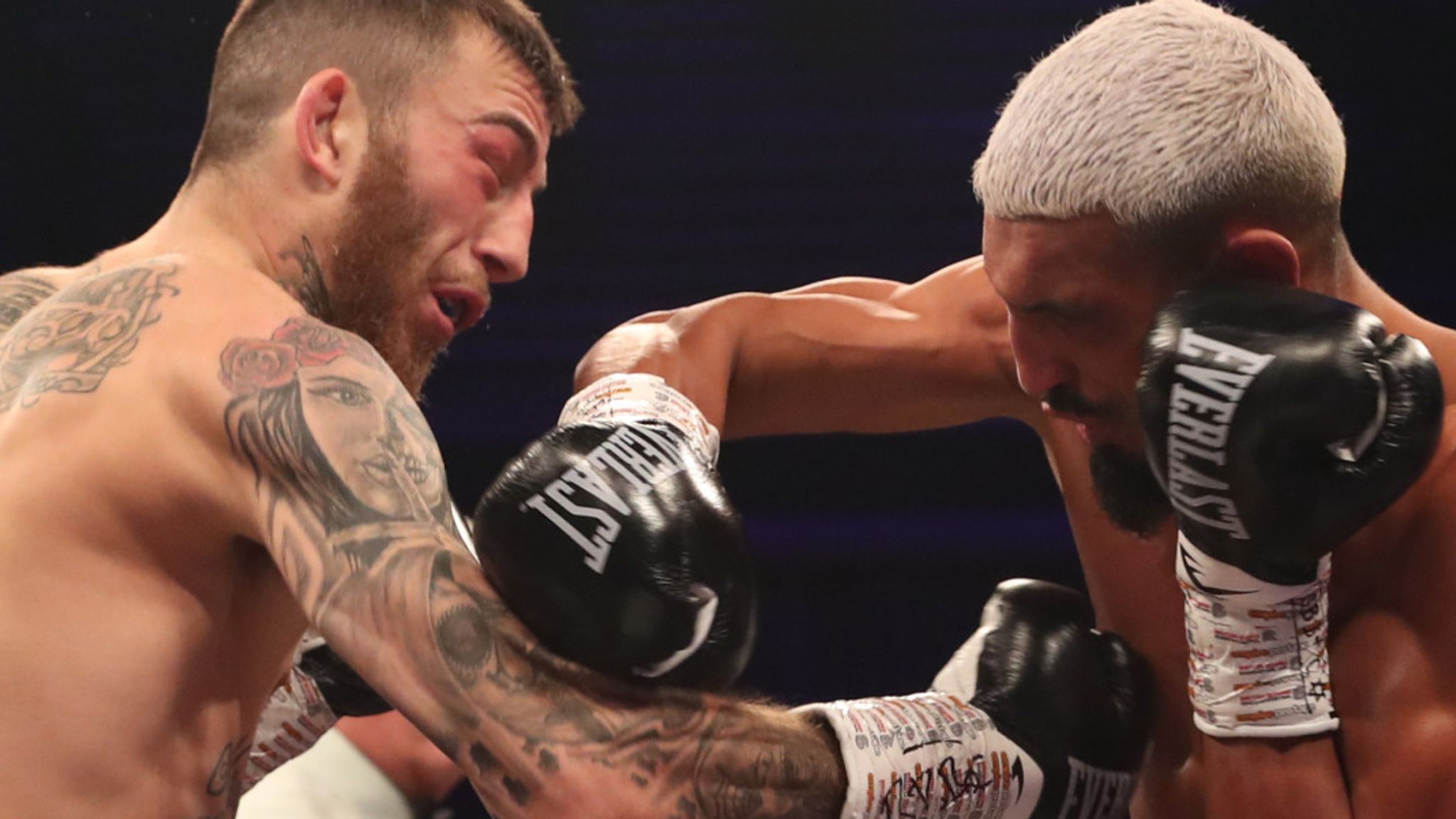 Sam Eggington emerges victorious against Bilel Jkitou after a bruising ...