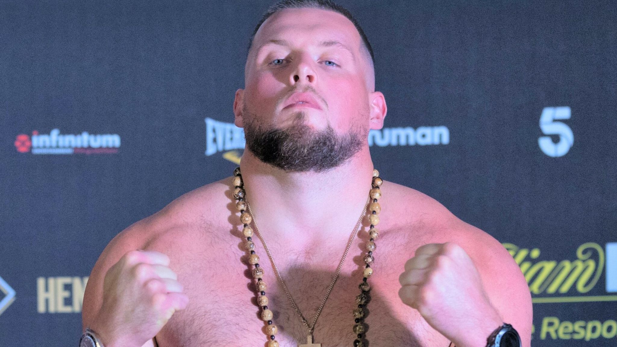 Tommy Welch and his father Scott, a former bodyguard for Mike Tyson ...